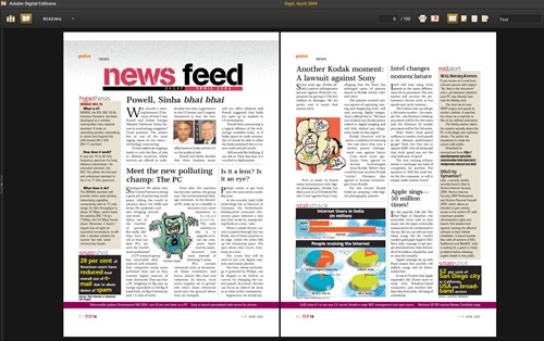 Adobe Digital Editions, a cool PDF manager and reader